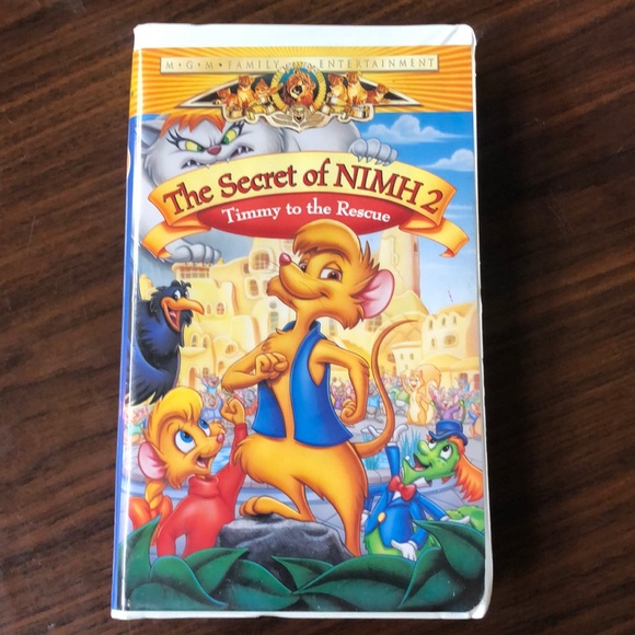 MGM | Media | Secret Of Nimh 2 Timmy To The Rescue Vhs Video Tape ...